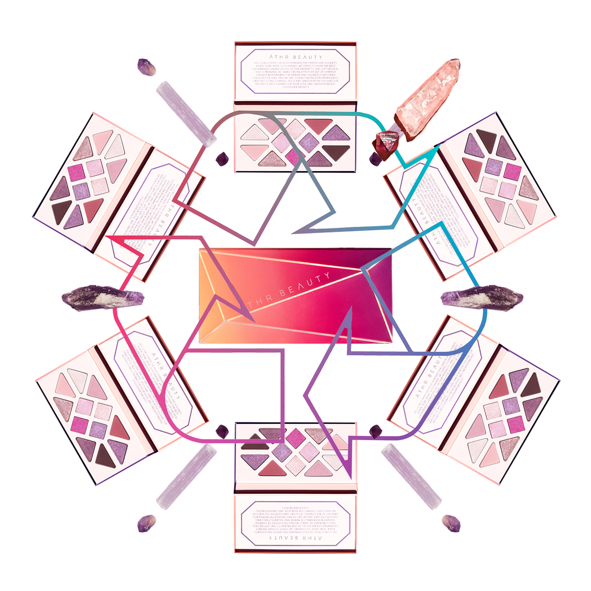 Manifest Crystal Eyeshadow Palette | ĀTHR Beauty